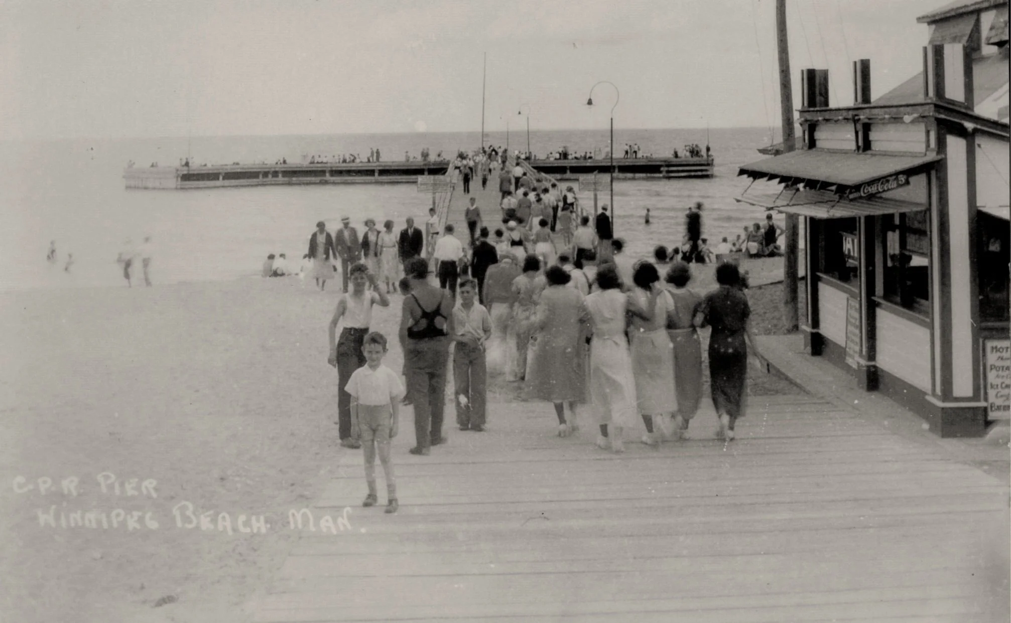 Winnipeg Beach Historic Pier, Aquatic Club and Boardwalk — Winnipeg Beach Historical Society
